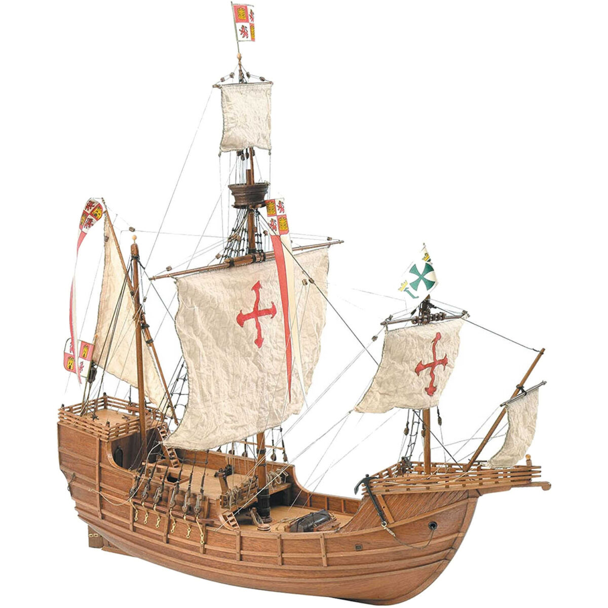 ⏩ Maqueta Carabela Santa María - Artesanía Latina【 2025